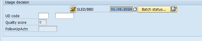 Cómo resolver la publicación parcial en QA11 con códigos de decisión de uso - SAP QM interfaz ...