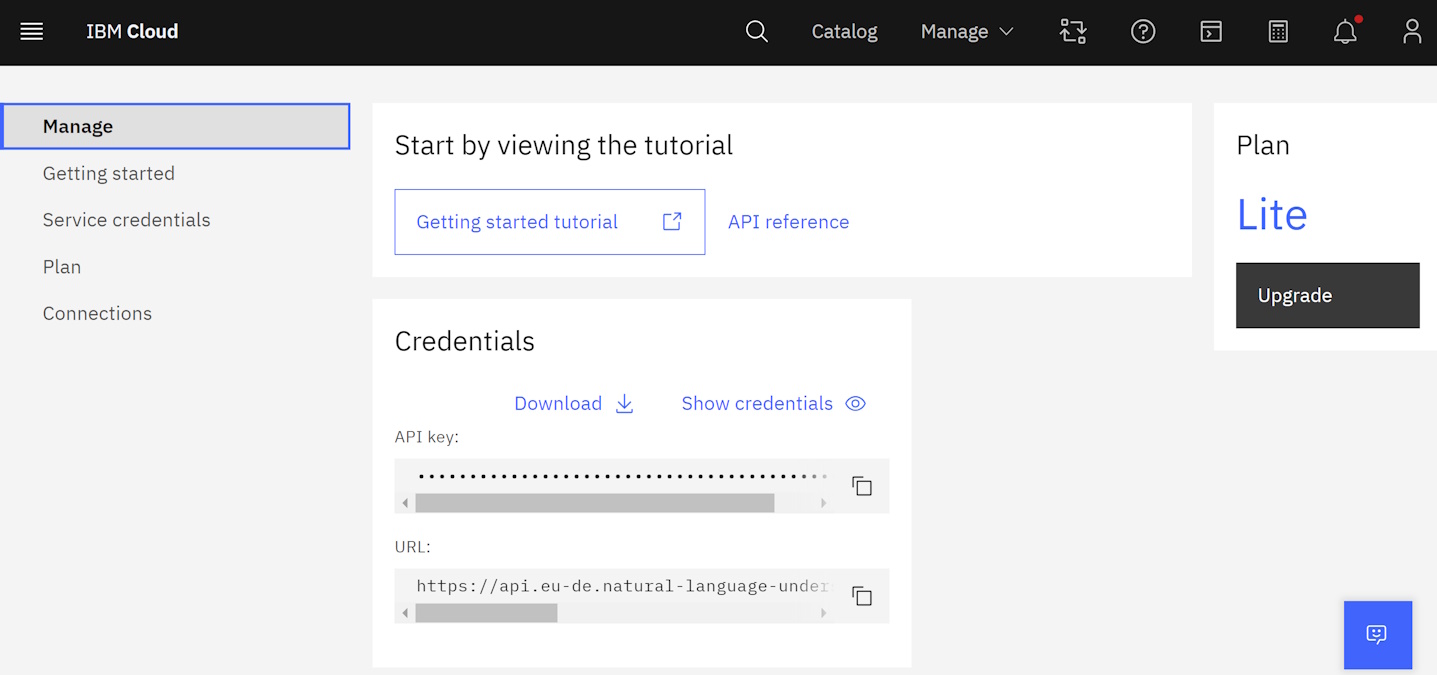 ABAP SDK para IBM Watson: Tutorial paso a paso para implementar un programa ABAP para la ...